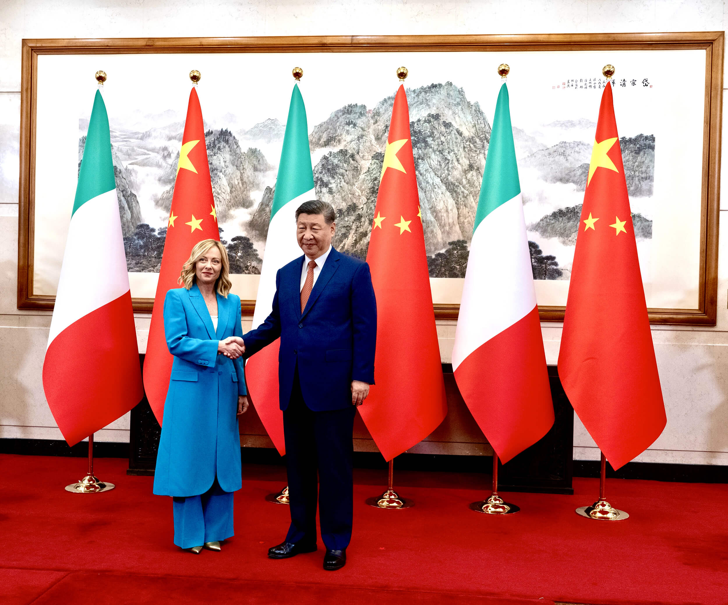 Meloni da Xi: "Cina interlocutore importante in una fase di insicurezza ...