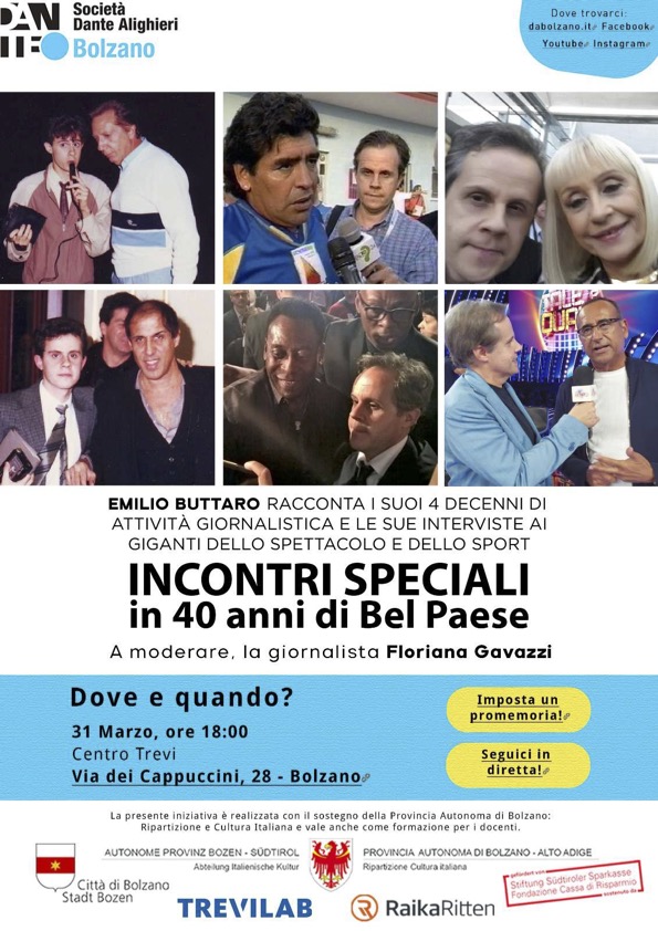A Bolzano il racconto dei 40 anni di attività giornalistica di Emilio ...