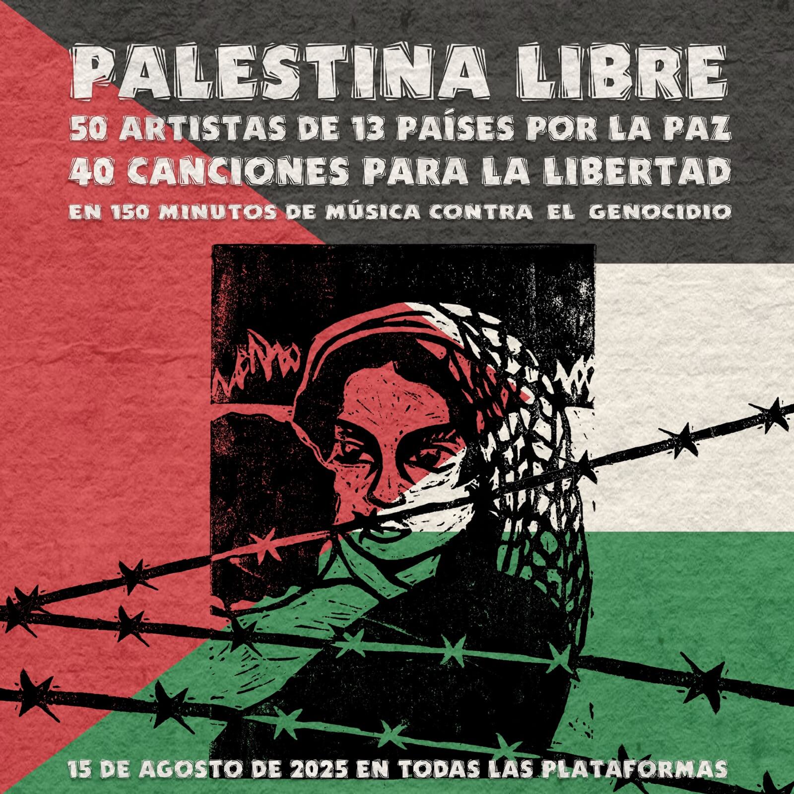 “Palestina libera”: 50 artisti di 13 Paesi uniti contro il genocidio ...