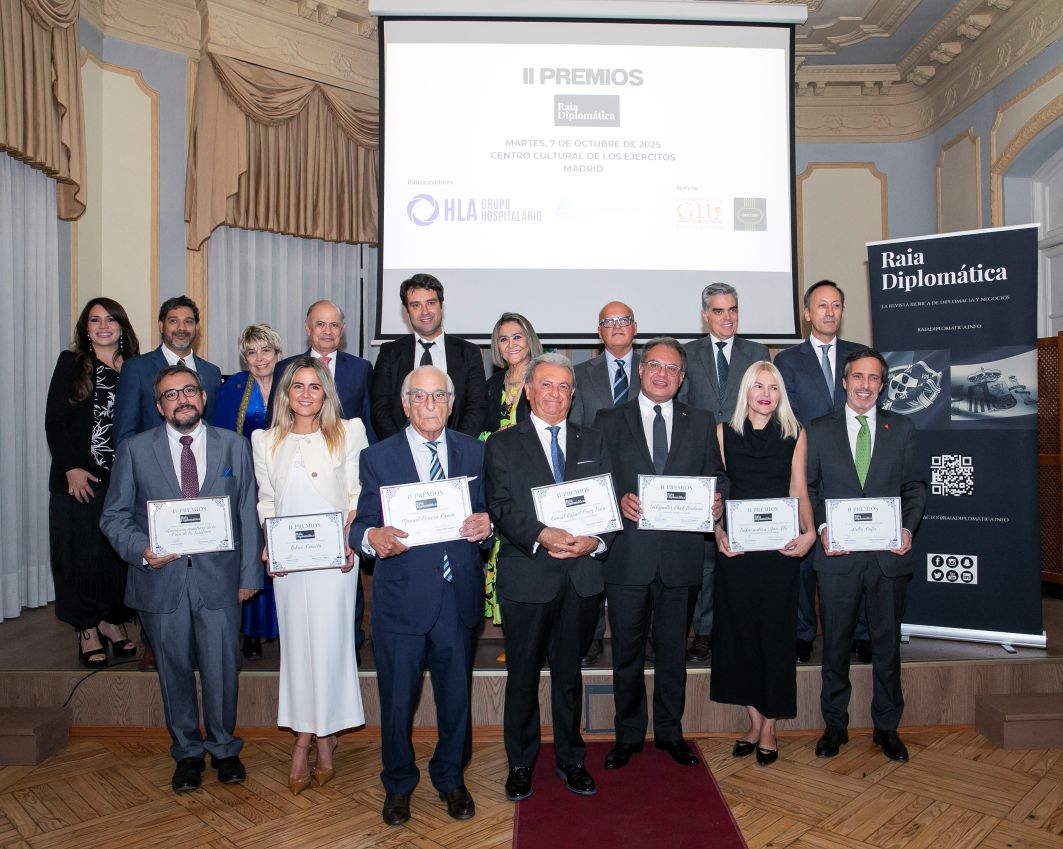 Éxito de los II Premios Raia Diplomática en Madrid: una celebración del ...